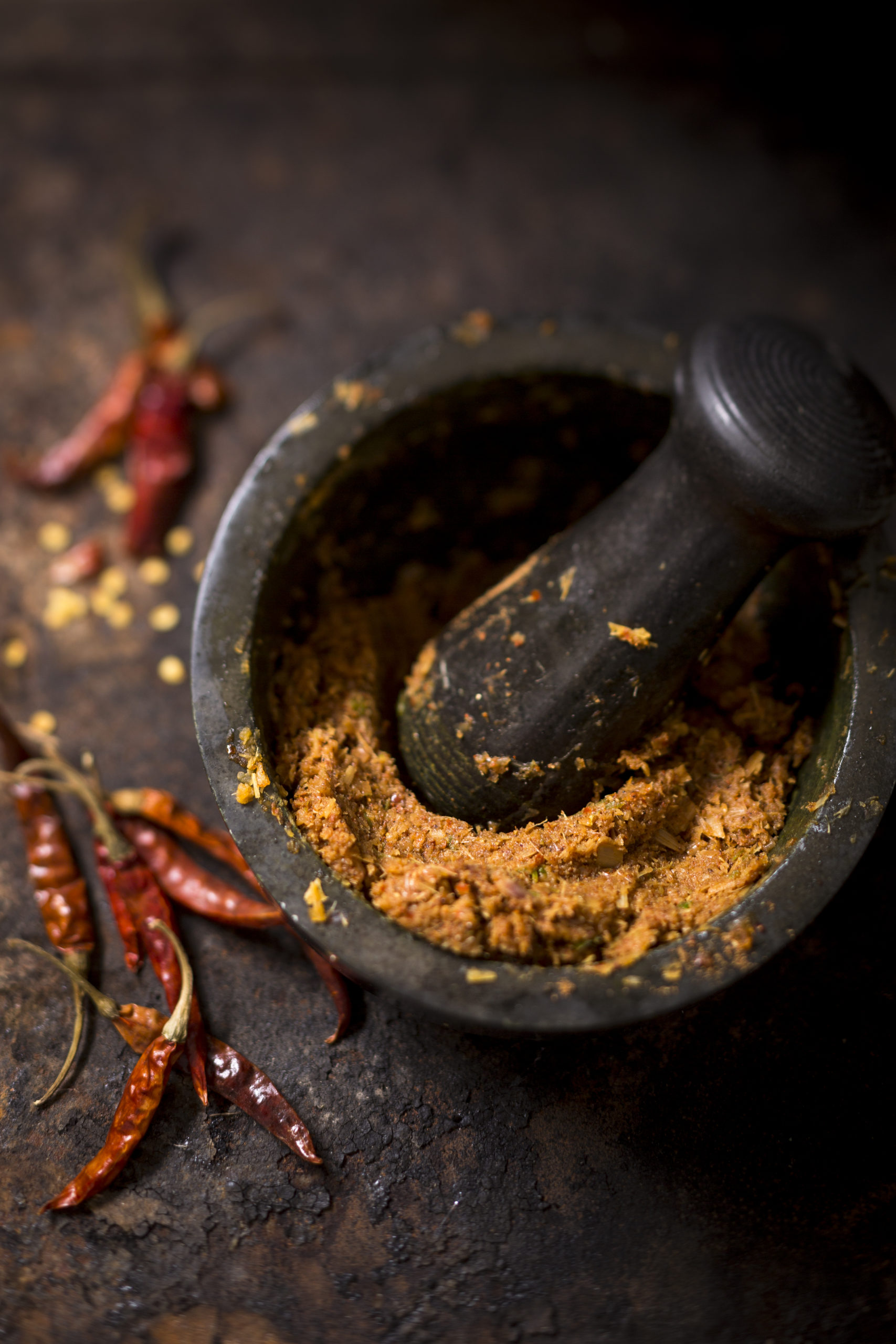 Pâte de curry rouge - Prik kaeng phed - Taste of Mekong