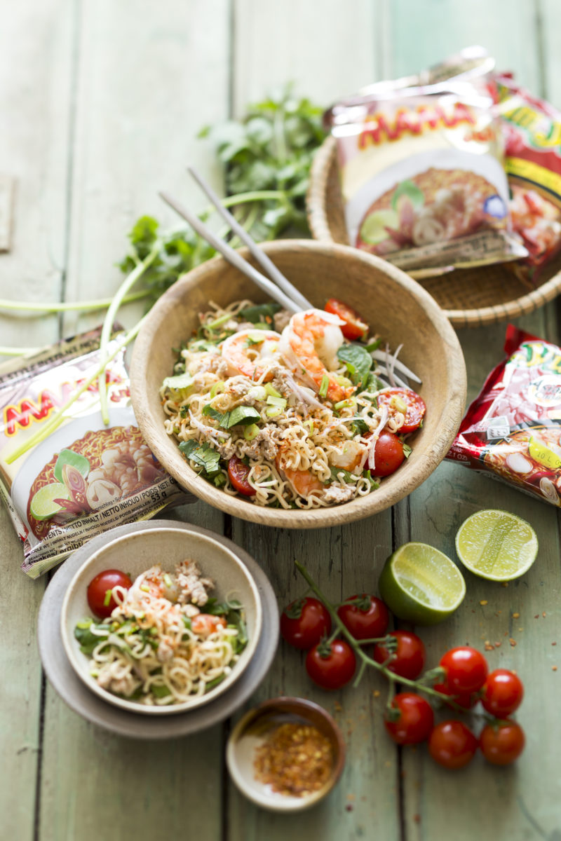 Yam mama (salade de mama noodles) - Taste of Mekong