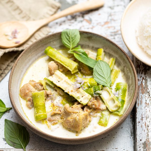 Curry vert au poulet - Kaeng kiew wan kai - Taste of Mekong