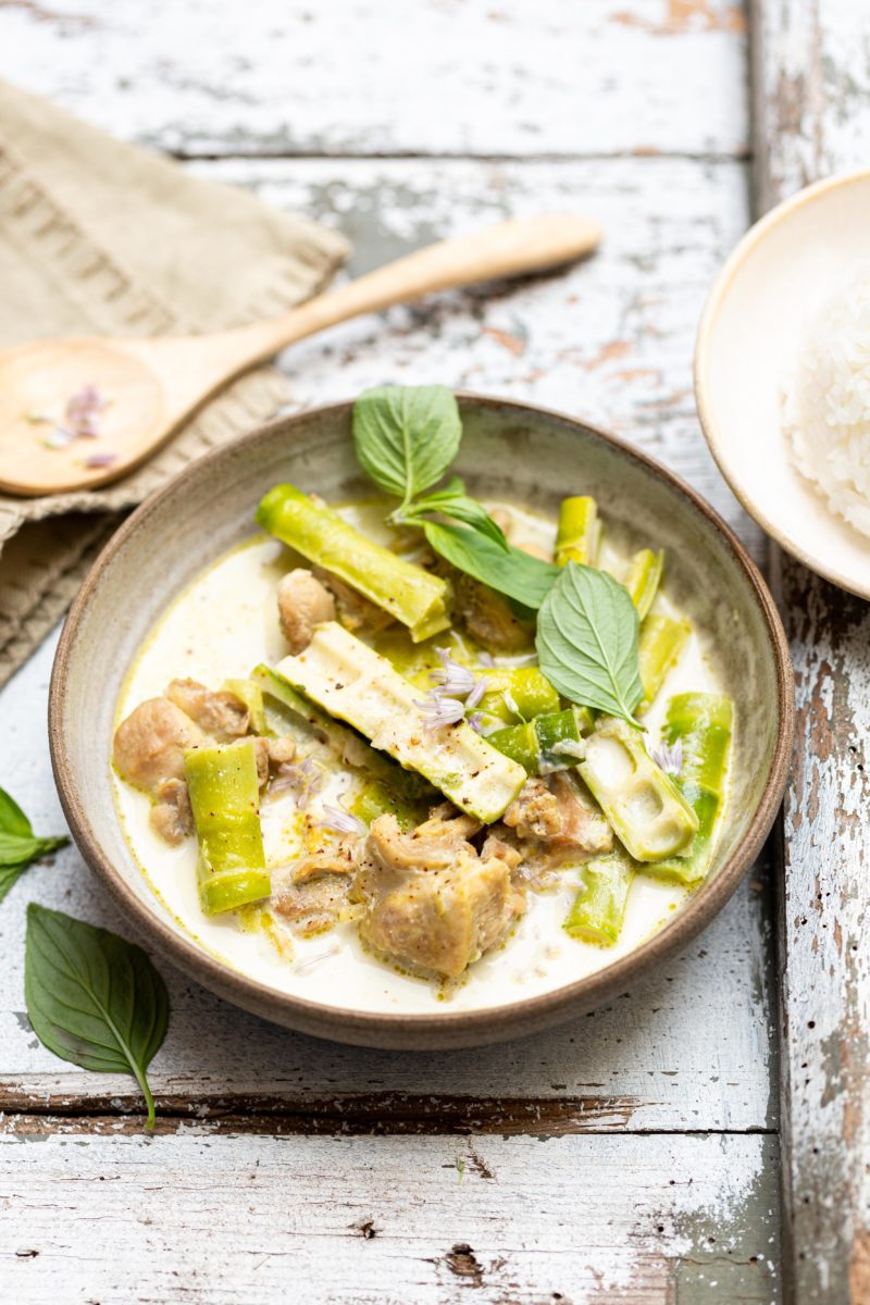 Curry vert au poulet - Kaeng kiew wan kai - Taste of Mekong